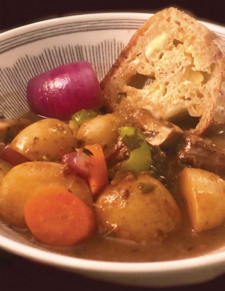 DEER MEAT STEW WITH VEGETABLES - Edible Shasta Butte